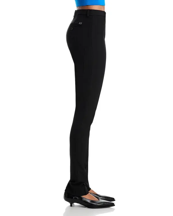 Acne Studios Seamed Skinny Leg Pants