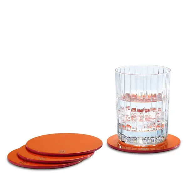 THE MARTHA, BY BACCARAT Octagon Coaster, Set Of 4