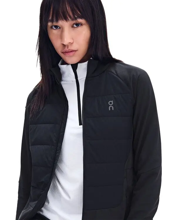 On Weather Hybrid Mock Neck Thumb Hole Cuff Jacket