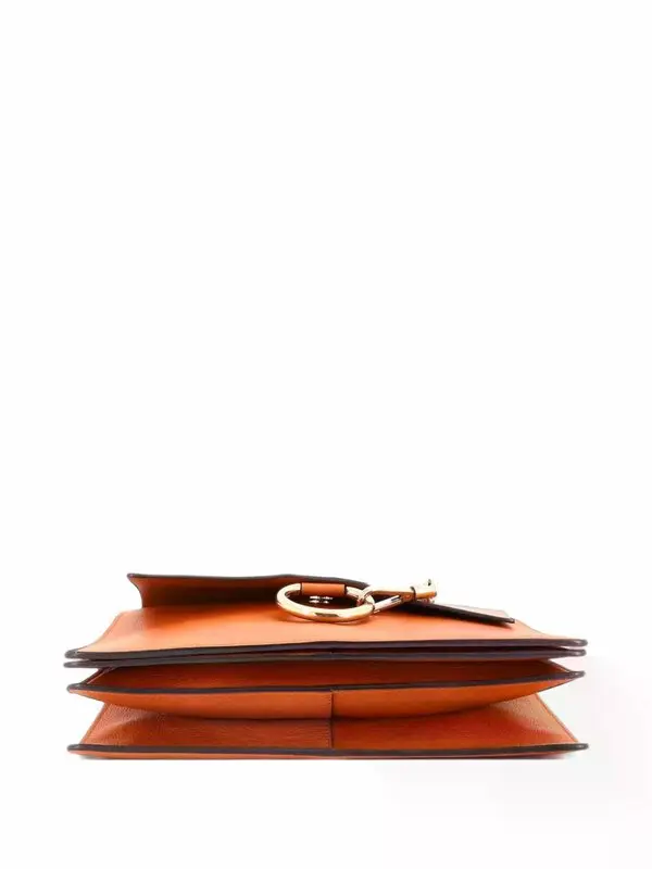 Chloé Faye Leather Medium Shoulder Bag - Brown