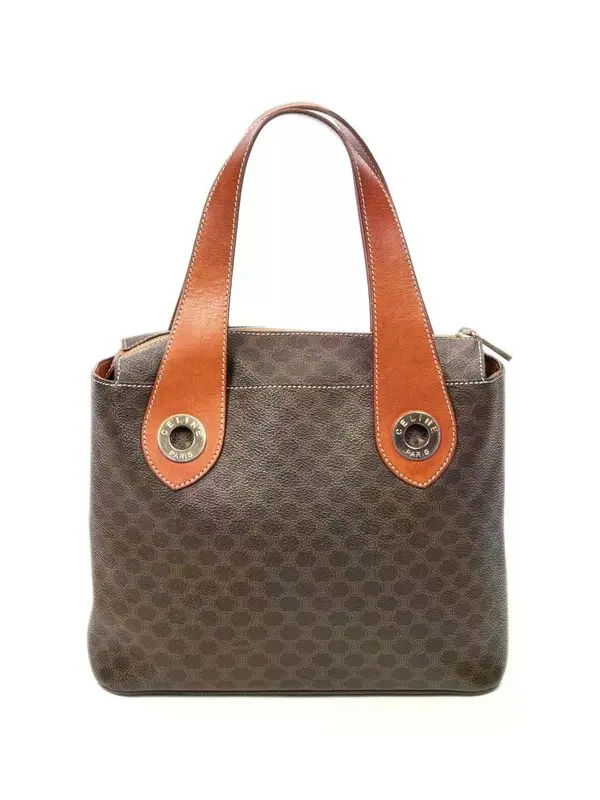 Celine Macadam Zip Tote Bag