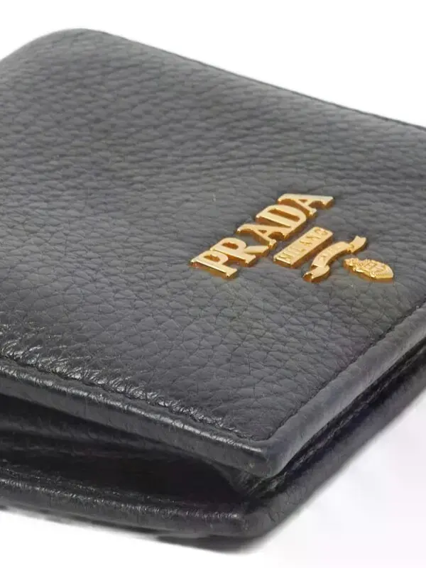 Prada Logo Bifold Wallet
