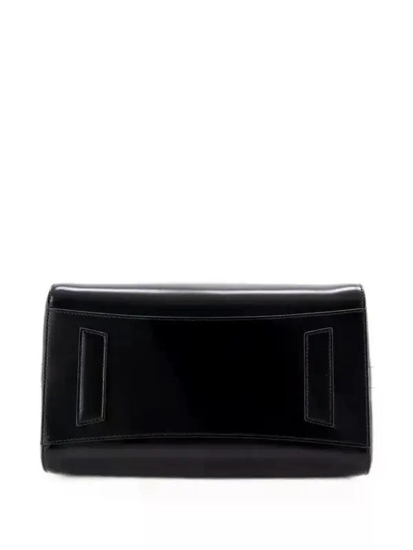 Givenchy Antigona Bag Glazed Leather Small Satchel - Black