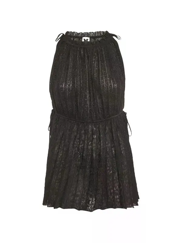 Missoni Lurex Knit Sleeveless Top - Black
