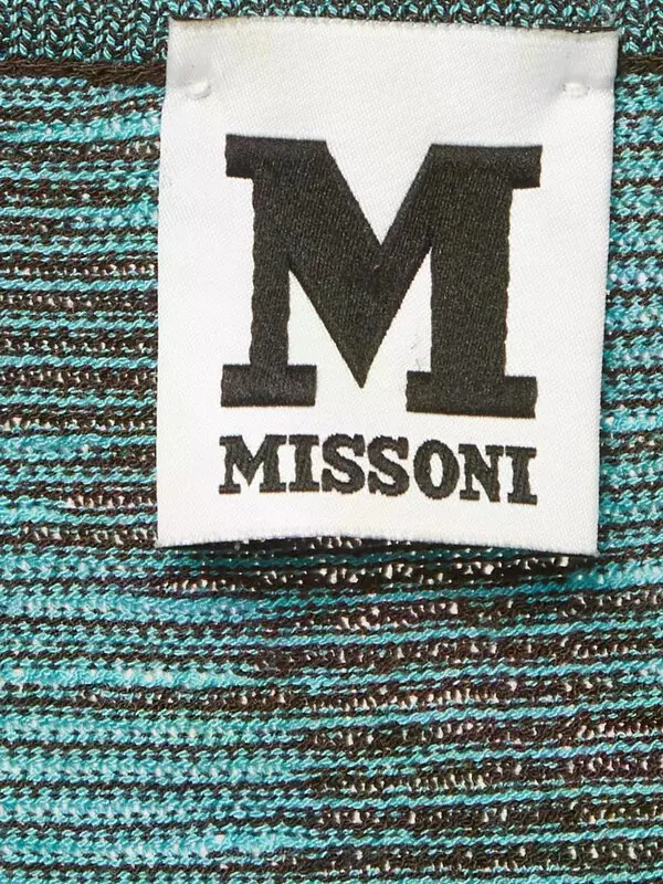 Missoni Zig Zag Lurex Knit Midi Dress