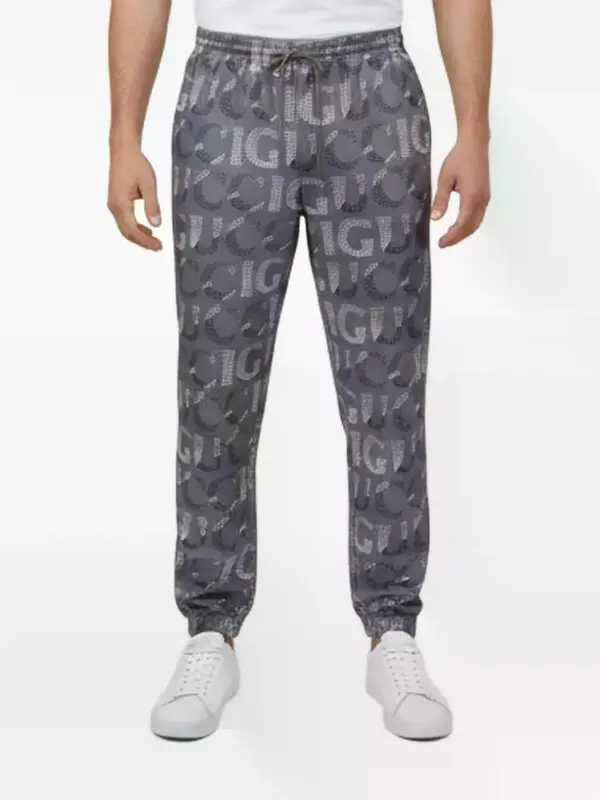 Gucci Gg Monogram Drawstring Track Pants