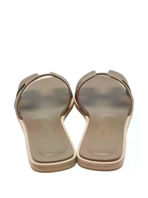 Hermès Oran Leather Sandals
