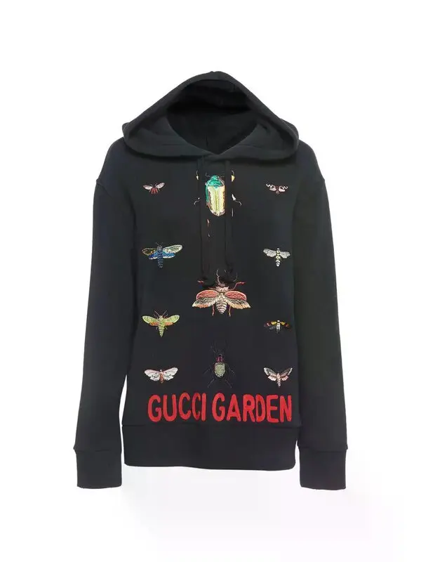 Gucci Garden Insects Hoodie - Black