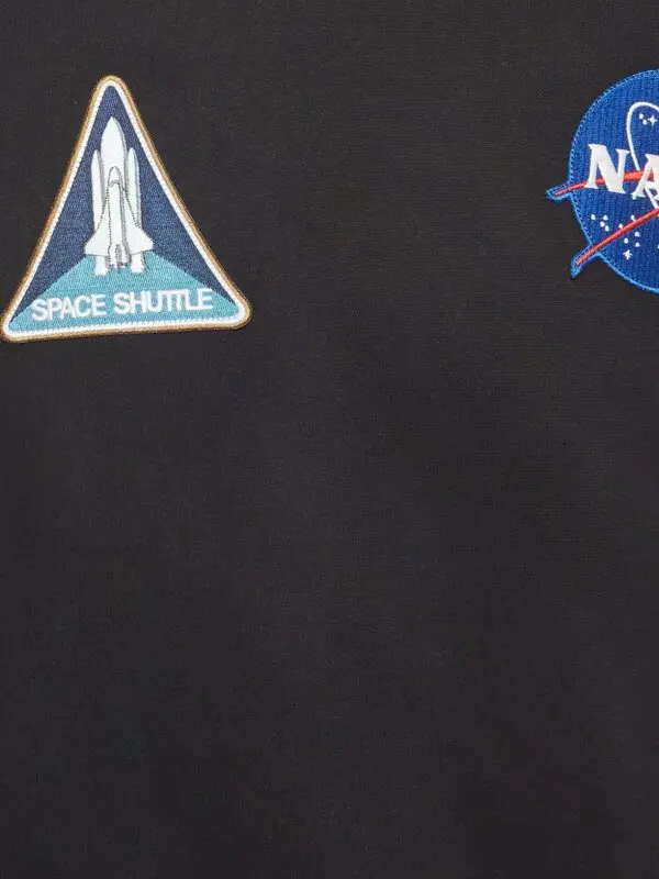 Balenciaga 2021 Space Appliqué Oversized Hoodie
