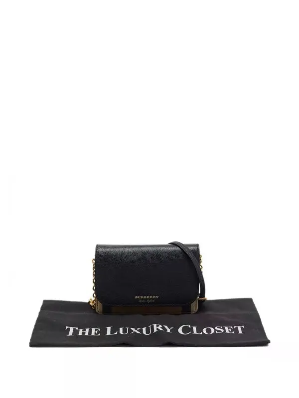 Burberry Hampshire Checked Cross Body Bag