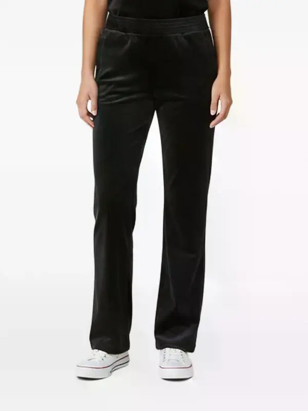 Emporio Armani Side-stripe Track Pants - Black