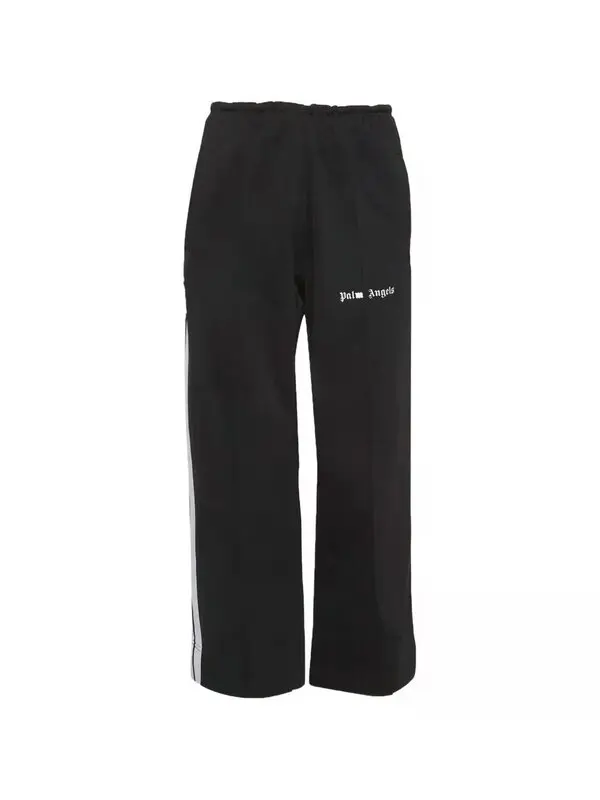 Palm Angels Logo-print Track Pants - Black