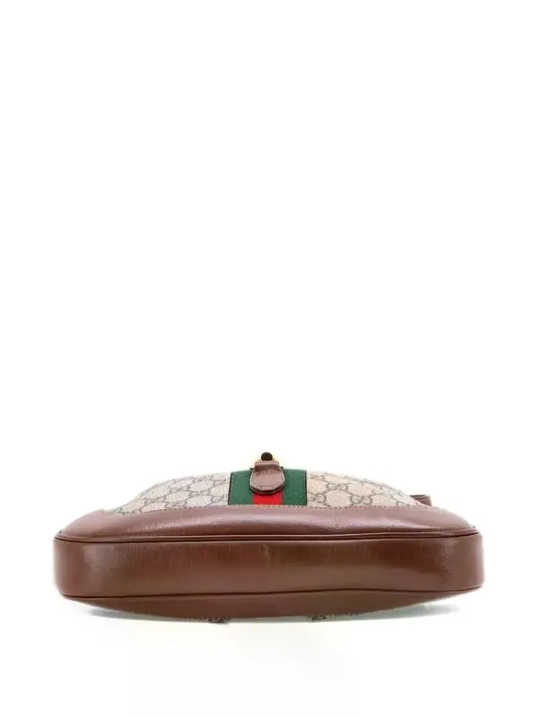 Gucci Jackie 1961 Gg Coated Canvas Small Hobo Bag