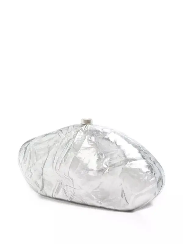 Cult Gaia Caldera Crinkled-effect Clutch Bag