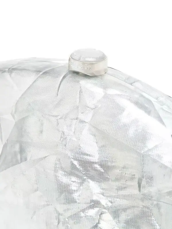 Cult Gaia Caldera Crinkled-effect Clutch Bag