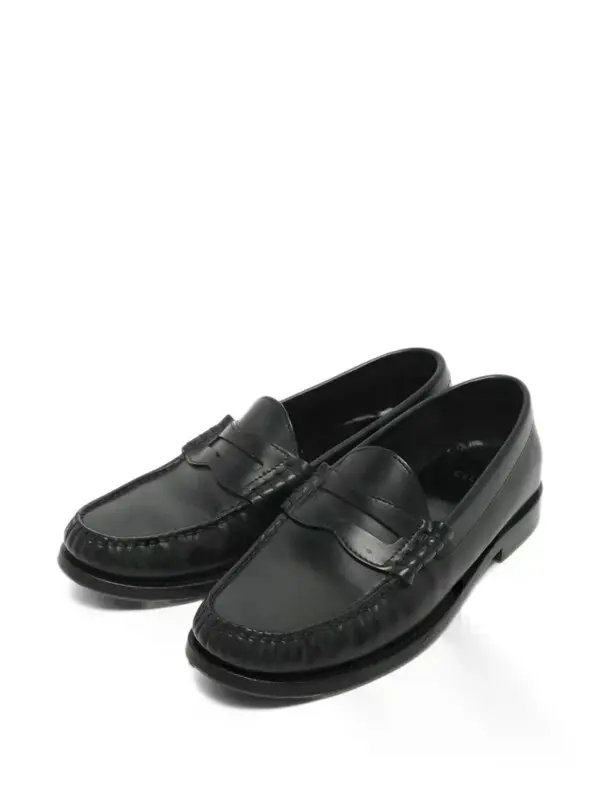 Celine Penny Leather Loafers