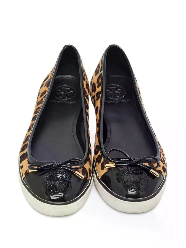 Tory Burch Skyler Leopard-print Ballet Flats