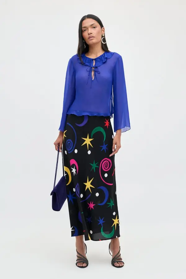 Rixo Kelly Cosmos Star Black Regular