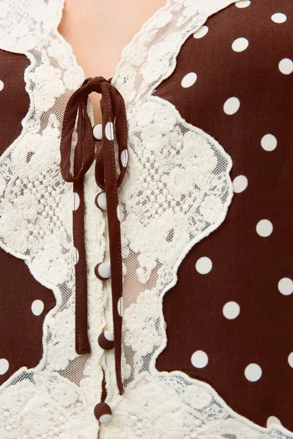 Rixo Ursula Layla Dot Regular