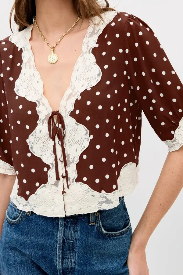 Rixo Ursula Layla Dot Regular