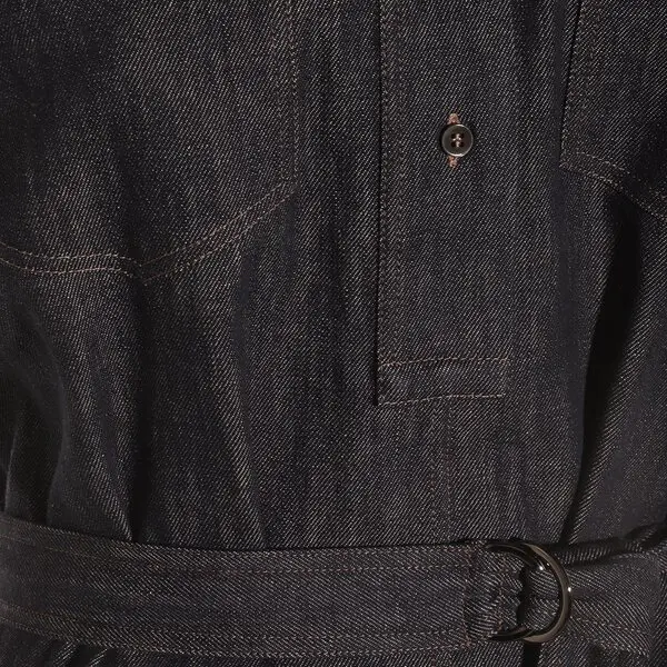 Brunello Cucinelli Belted Denim Dress