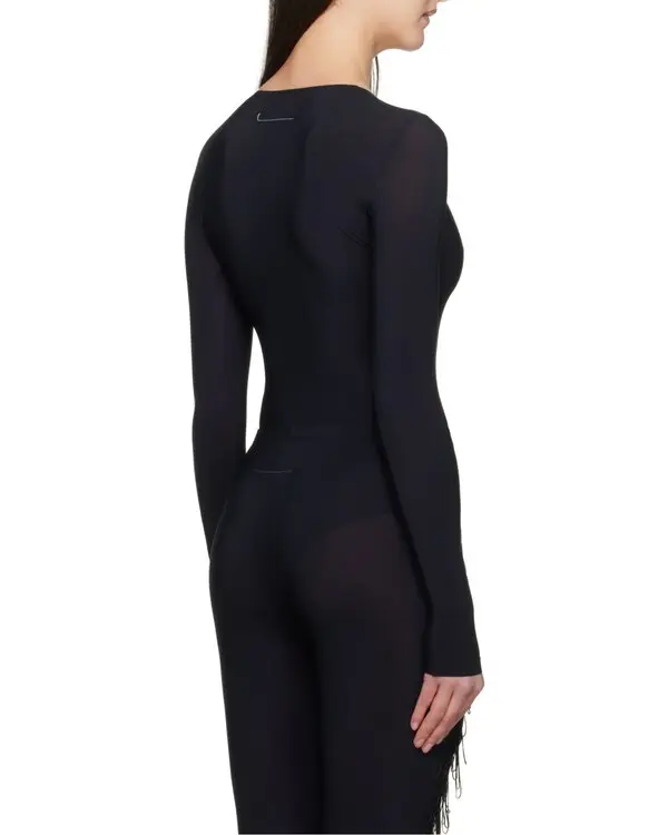MAISON MARGIELA Crewneck Long-sleeved Jumpsuit