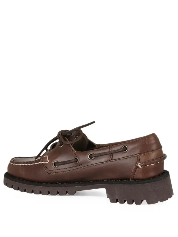 SEBAGO Ranger Waxy Leather Loafers - Brown