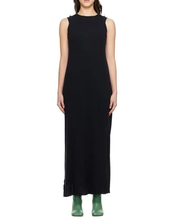 MAISON MARGIELA Asymmetric Draped Knitted Dress