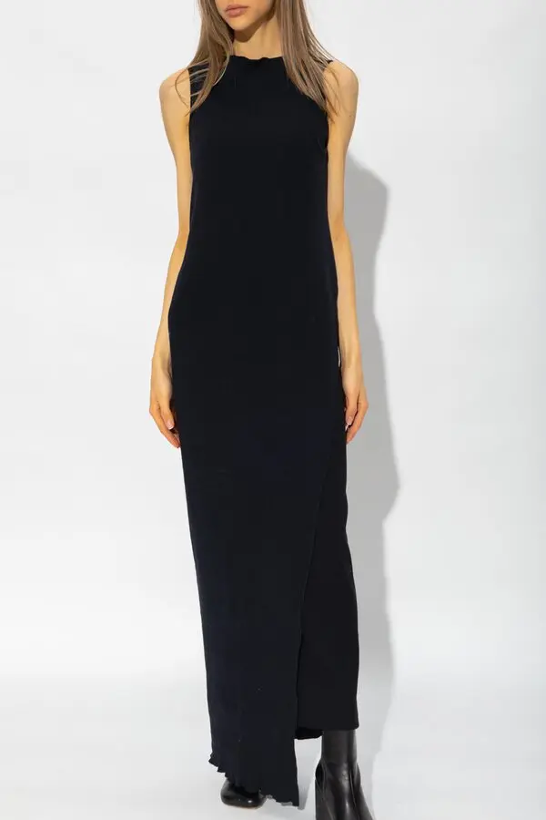 MAISON MARGIELA Asymmetric Draped Knitted Dress