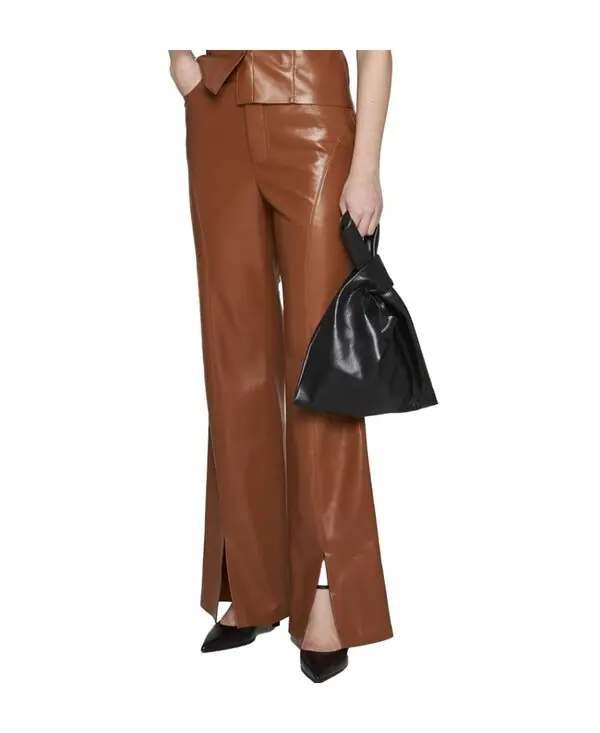 Nanushka Mid-rise Straight-leg Trousers