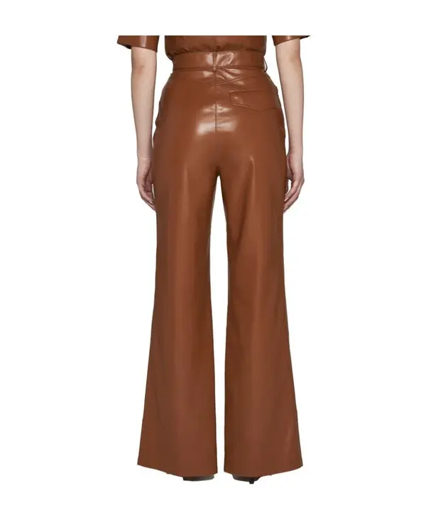 Nanushka Mid-rise Straight-leg Trousers