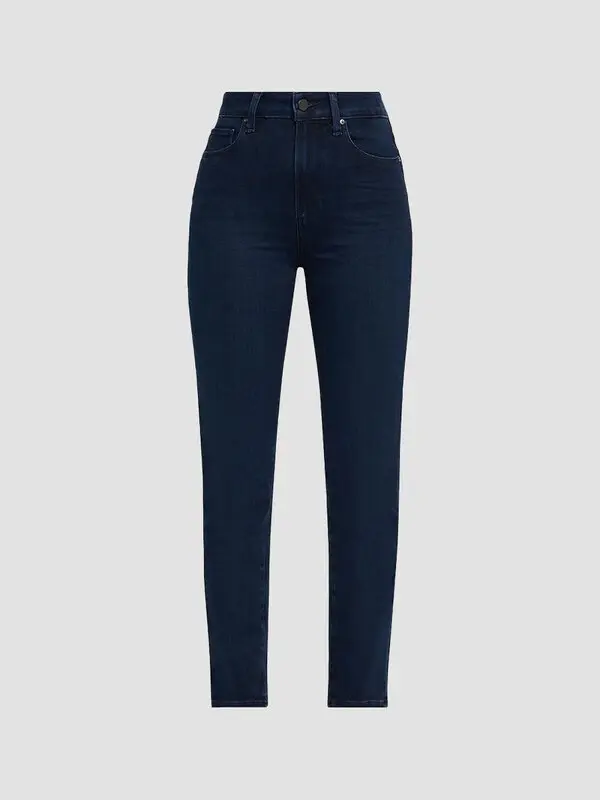 Paige Gemma Stretch Cotton-blend High-rise Skinny Jeans - Bespoke