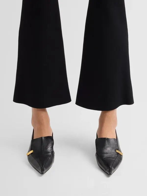 Proenza Schouler Slash Leather Loafer-style Pumps