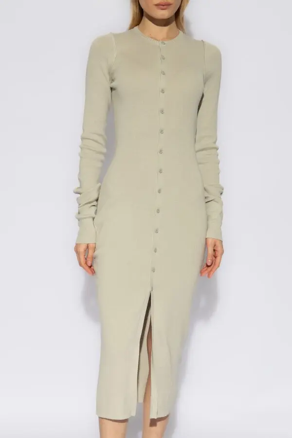 MAISON MARGIELA Long-sleeved Dress - Gray