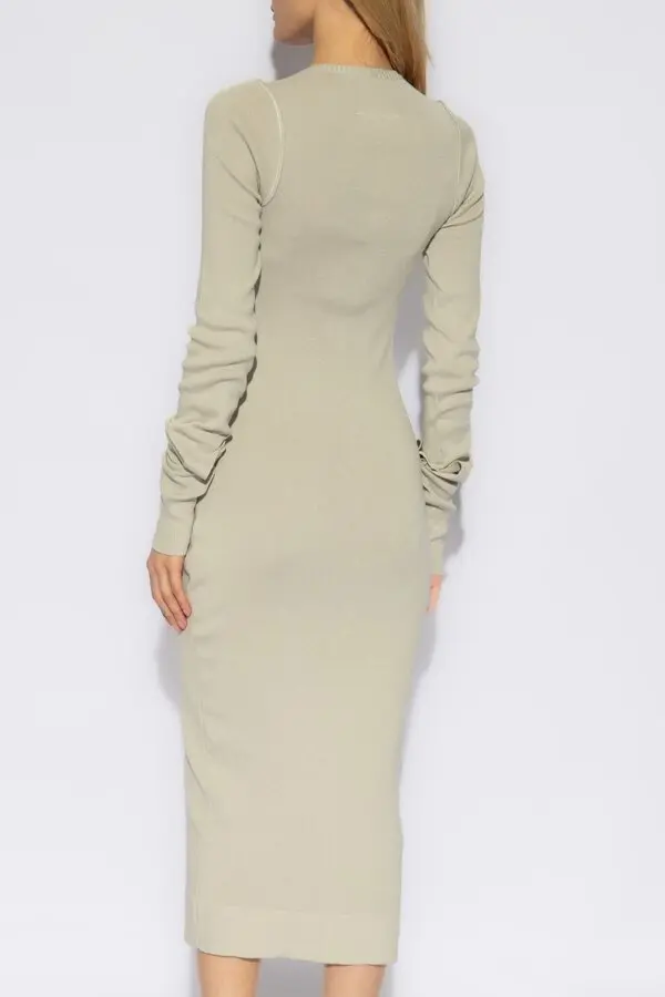 MAISON MARGIELA Long-sleeved Dress - Gray