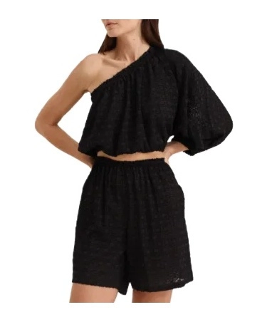 ERES One-shoulder Inoubliable Shorts