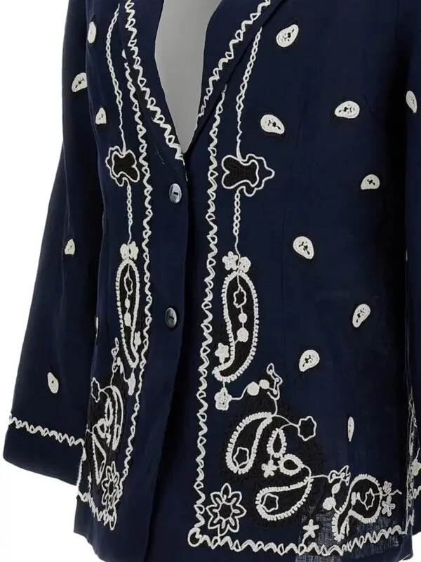 P.a.r.o.s.h Paisley-embroidered Blazer