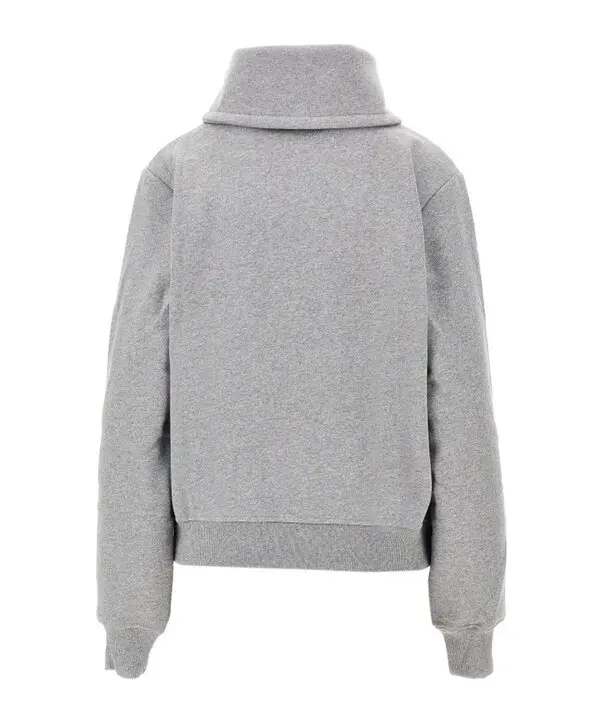 7 For All Mankind Zip-up Collar Hoodie