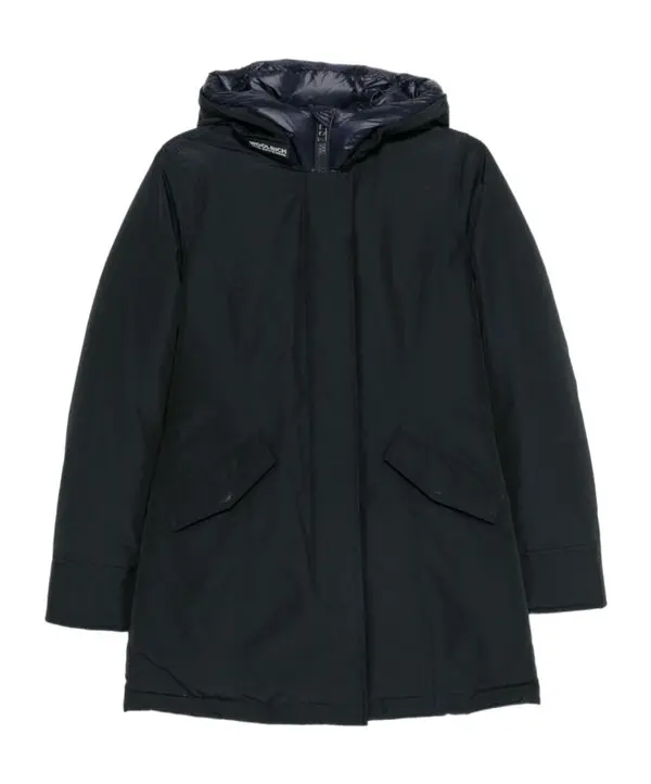 Woolrich Hooded Padded Arctic Parka Coat - Black