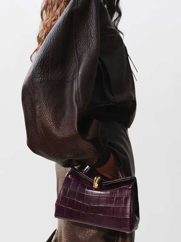 Jacquemus The Small Valérie Folded Bag - Black
