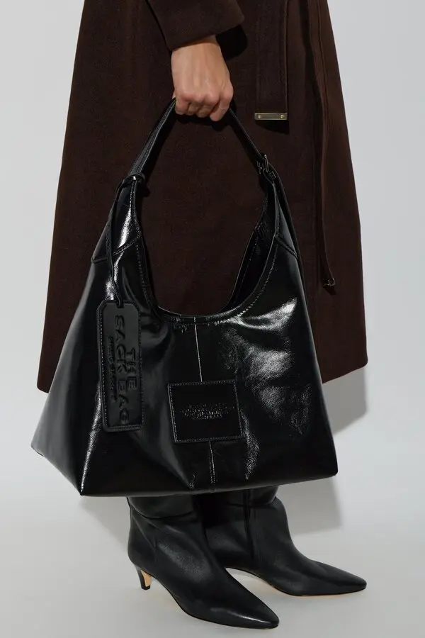 Marc Jacobs Belted Sack Shoulder Bag - Black