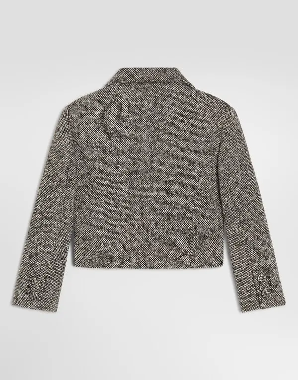 Dolce & Gabbana Birdseye Wool Blend Jacket