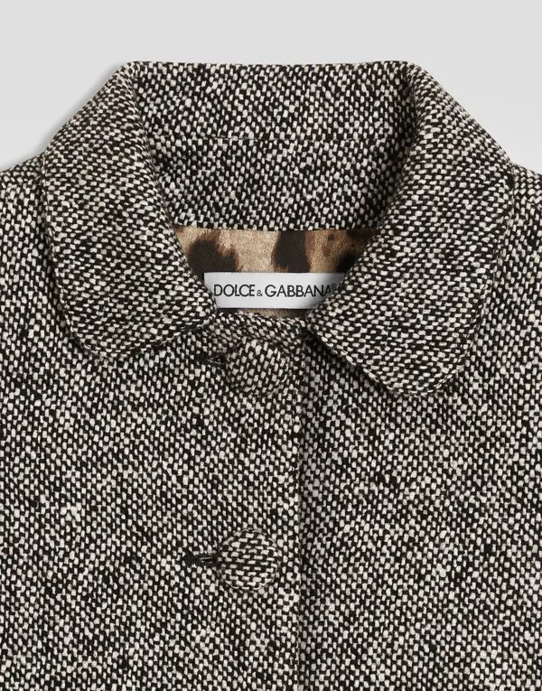 Dolce & Gabbana Birdseye Wool Blend Jacket