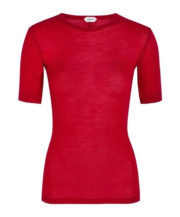 Versace Simple Wool T-shirt