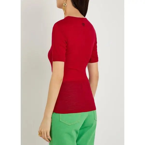 Versace Simple Wool T-shirt