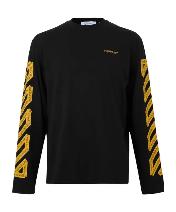 Off-White Long-sleeve Crew Neck Tee