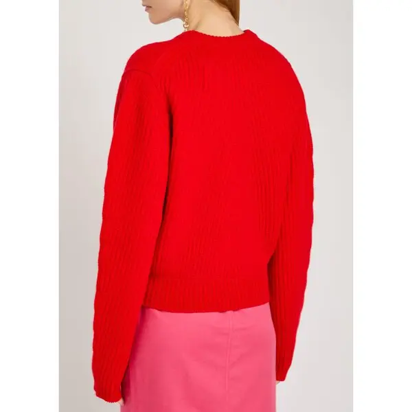 Chloé Wool And Cashmere Blended Knitted Sweater