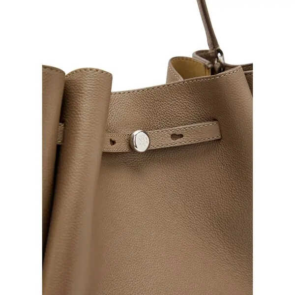 Tory Burch Grained Leather Bucket Bag