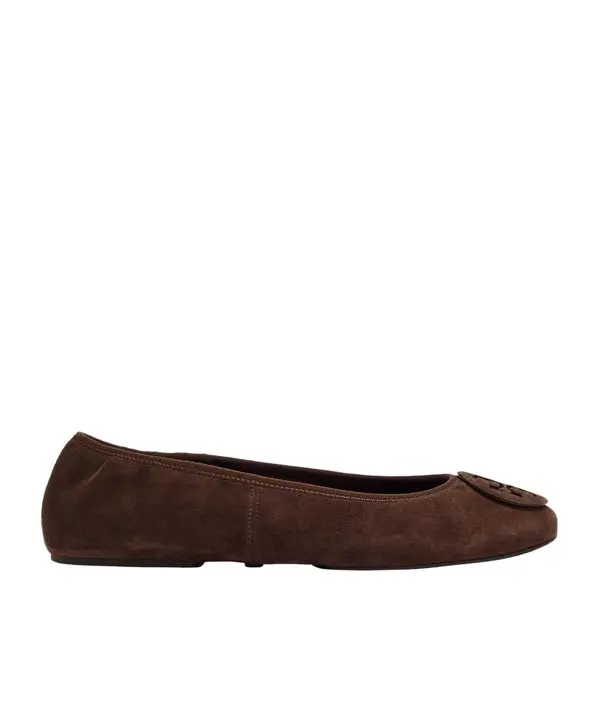 Tory Burch Lightweight Foldable Ballet Flats - Black
