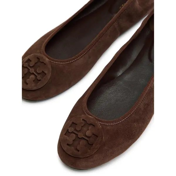 Tory Burch Lightweight Foldable Ballet Flats - Black